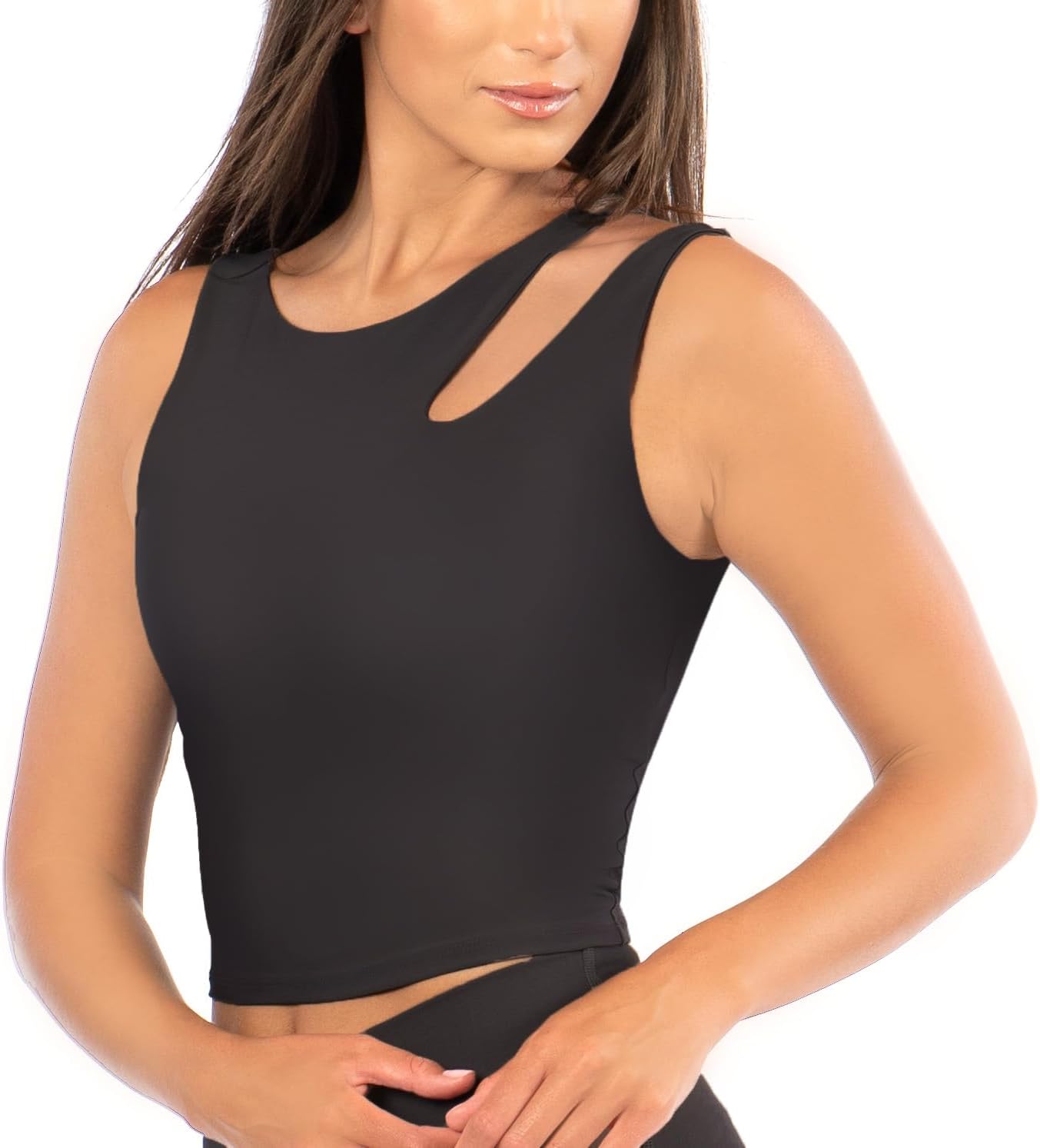 KADI Women’s Midi Cut Out Shoulder Bra - ThenLevel